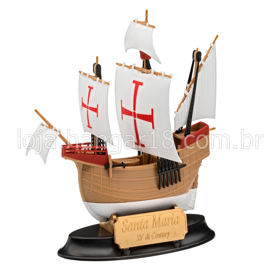 CARAVELA SANTA MARIA EASY CLICK 1/350 REVELL 05660 - Hangar 18